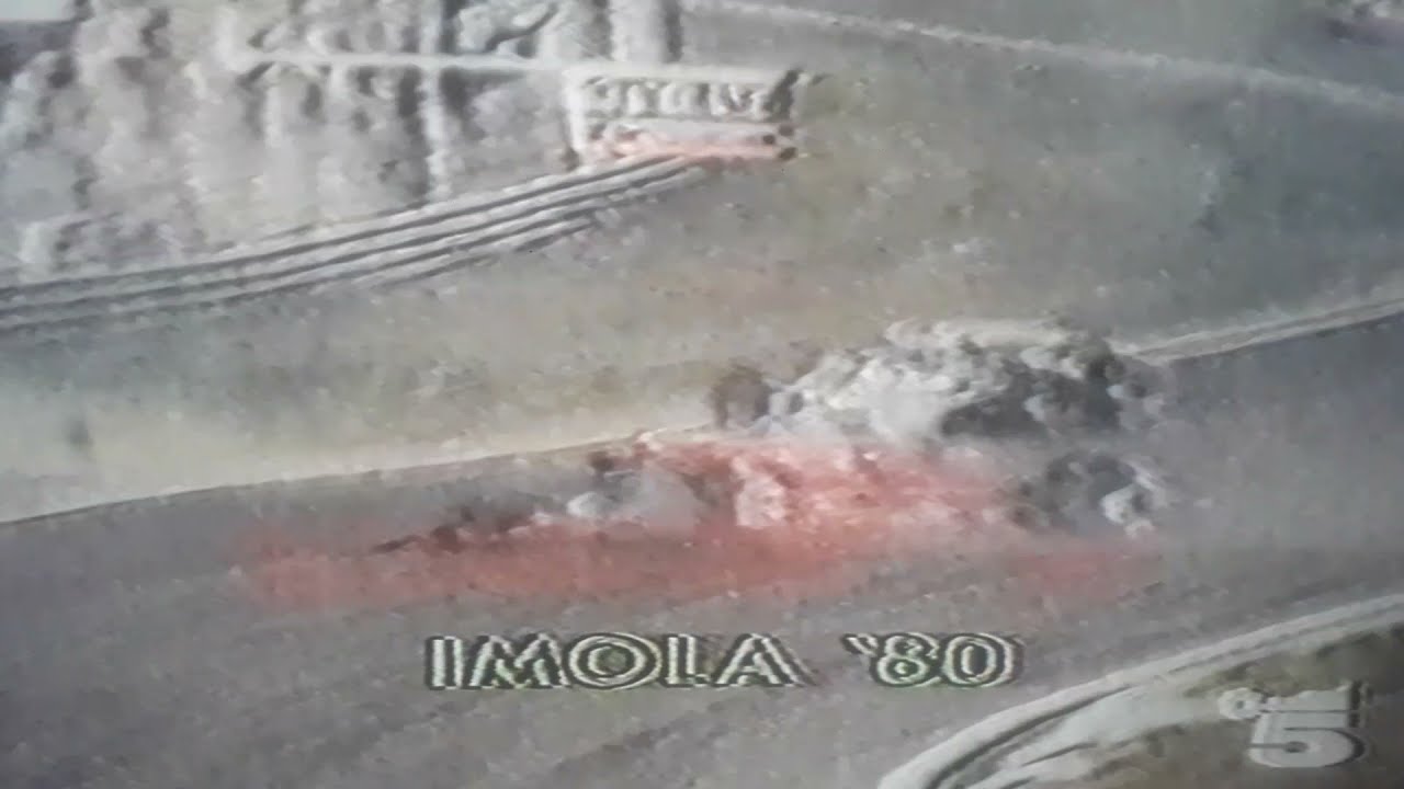 GILLES VILLENEUVE CRASH ITALIAN GP 1980 CANALE 5 - YouTube