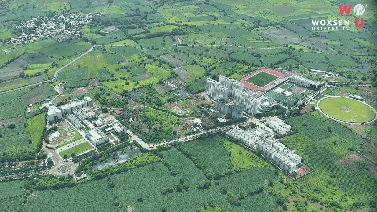 Fly with Us Through Woxsen University : Full Campus Tour of World-Class ...