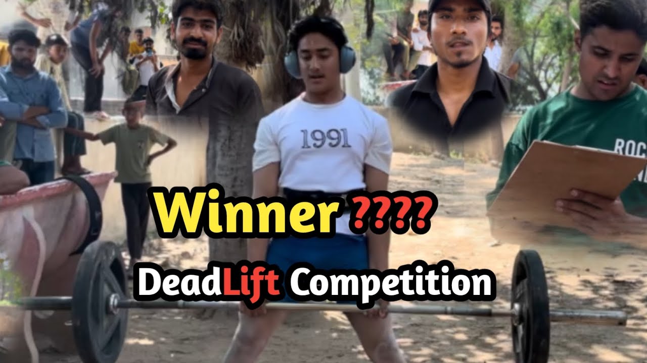 Deadlift Competition | Heavy Weight, One Champion | Who Can Lift The ...