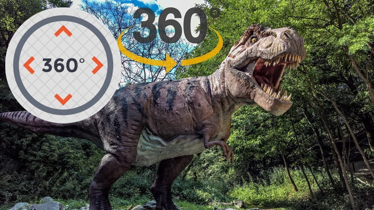 VR Tour to Dinosaur Park - YouTube