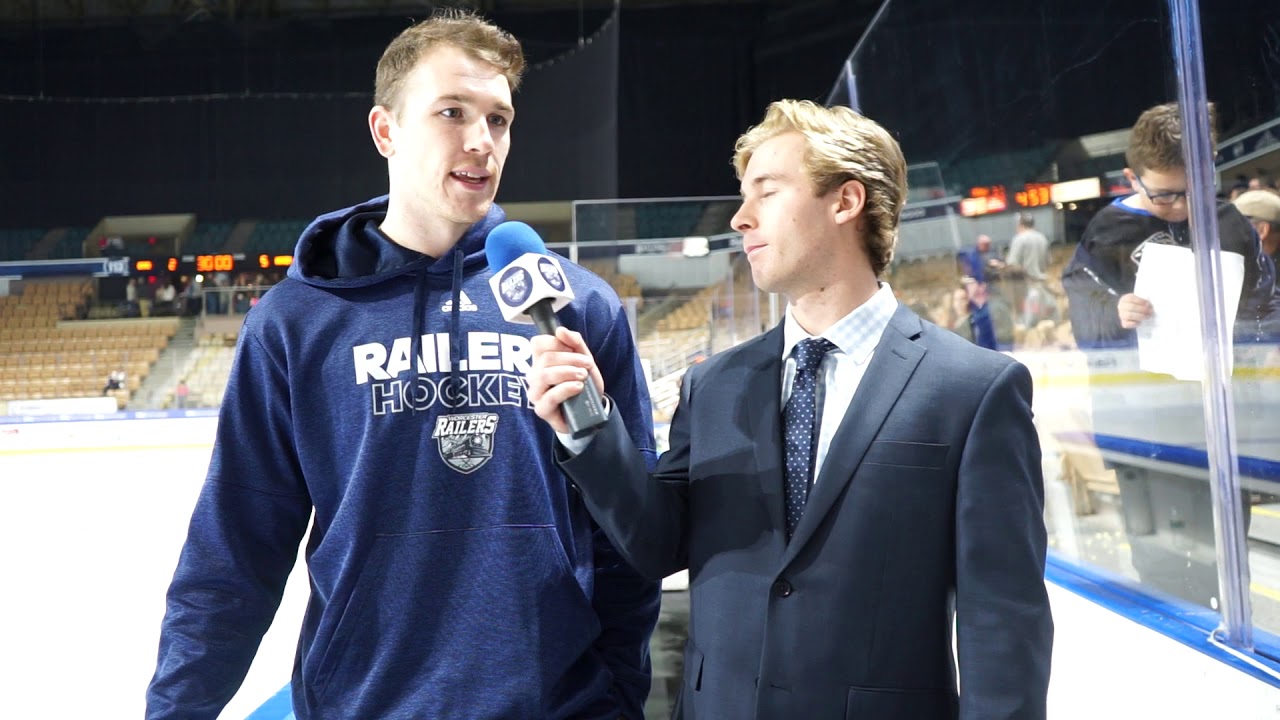 Connor Doherty Pre-Game vs. Adirondack Thunder (11/2/19) - YouTube