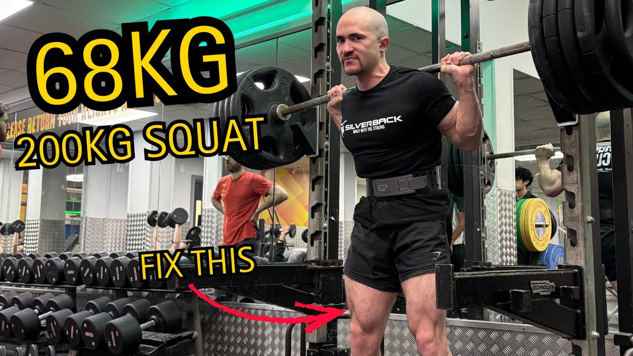 How I Squat 200kg at 68kg (Avoid These 3 Mistakes) - YouTube