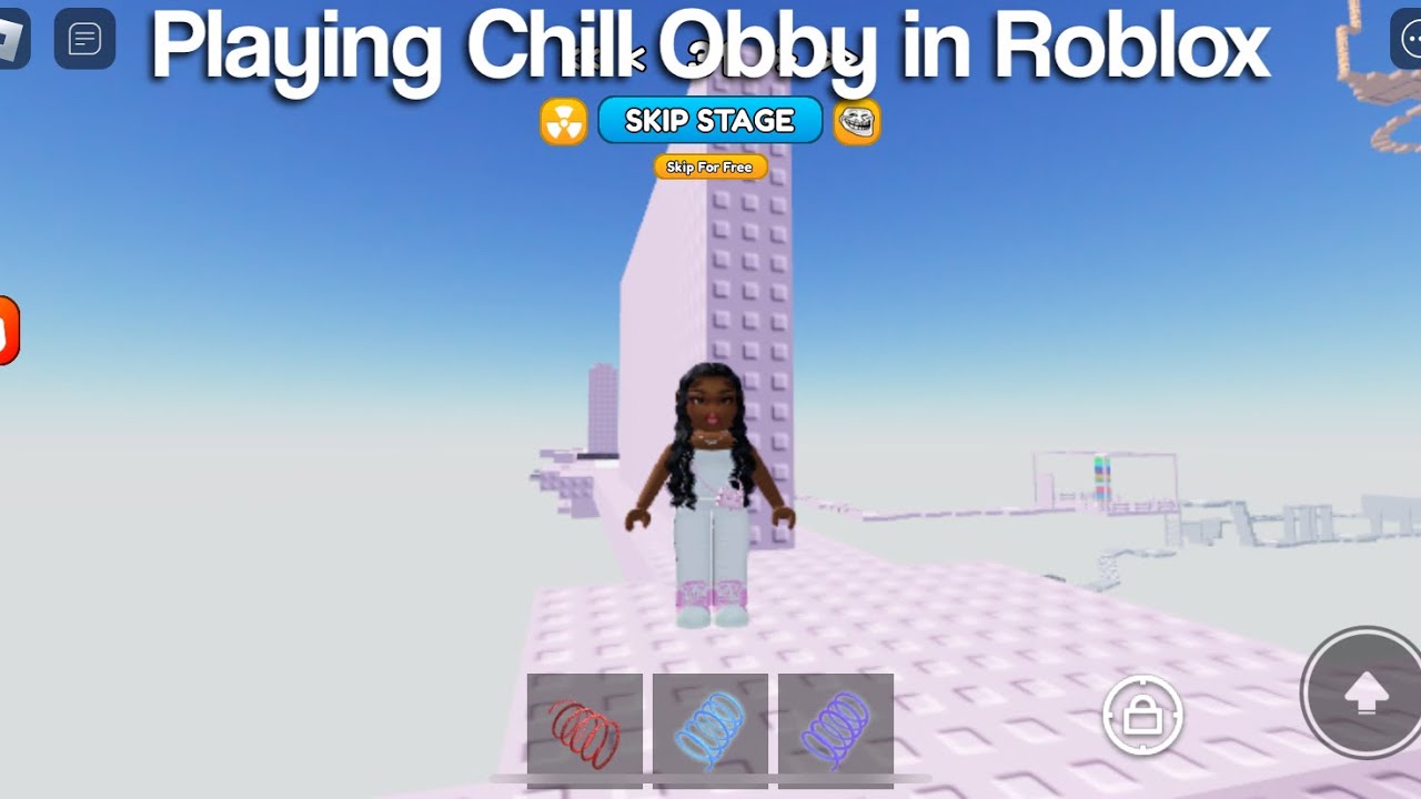 Playing Chill Obby in Roblox! - YouTube