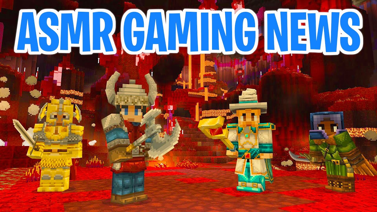 ASMR Gaming News Minecraft, Multiversus, Zelda, Among Us, Nintendo ...
