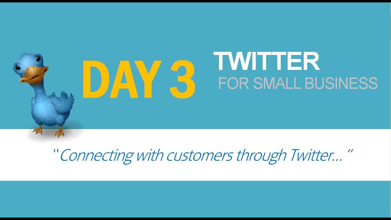 Twitter Training for Small Businesses - YouTube