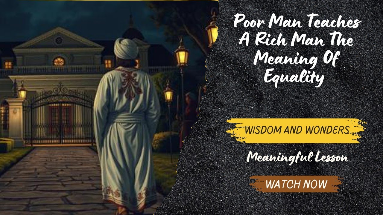 A poor man’s wisdom changes a wealthy merchant’s life forever |english ...