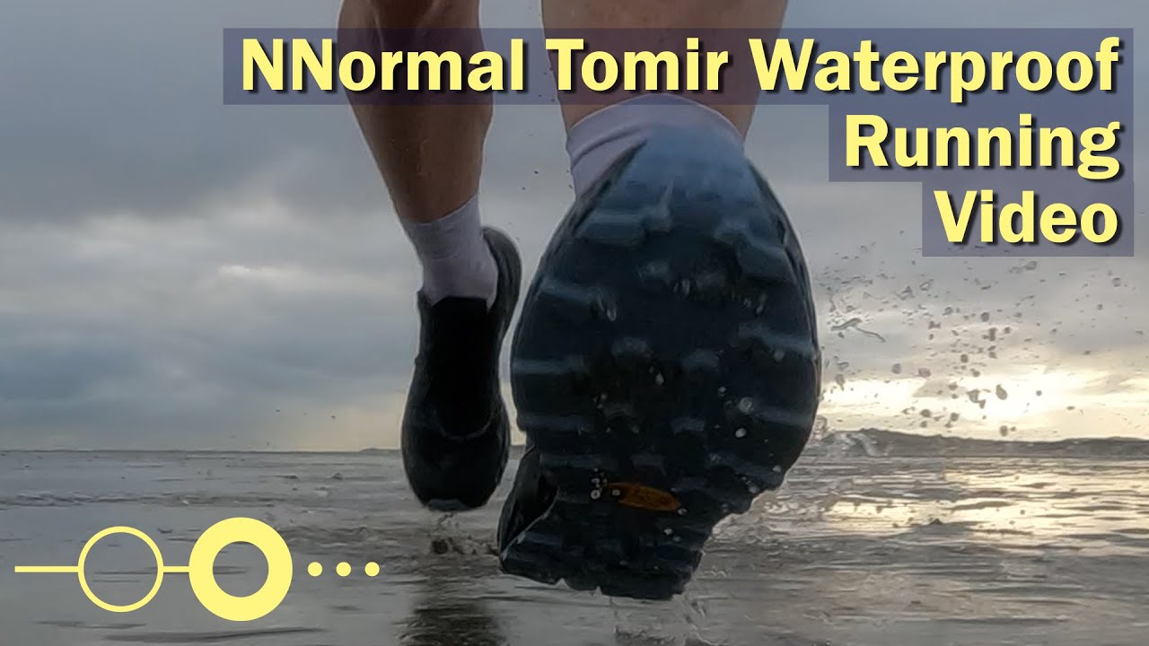 NNormal Tomir Waterproof: Running Video - YouTube