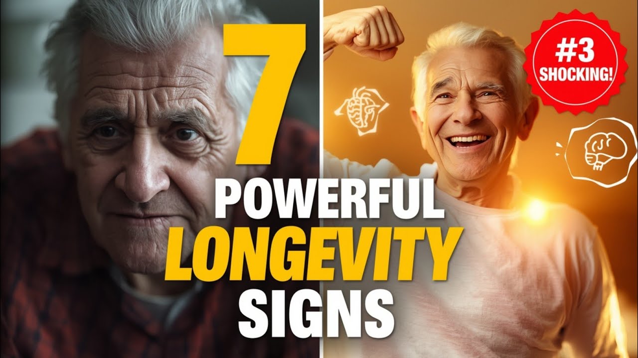 7 Powerful Longevity Signs Every Senior Should Know - YouTube