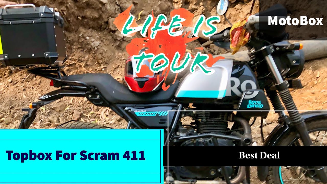 Top Box for Scram 411 | Modifications and accessories for long rides ...