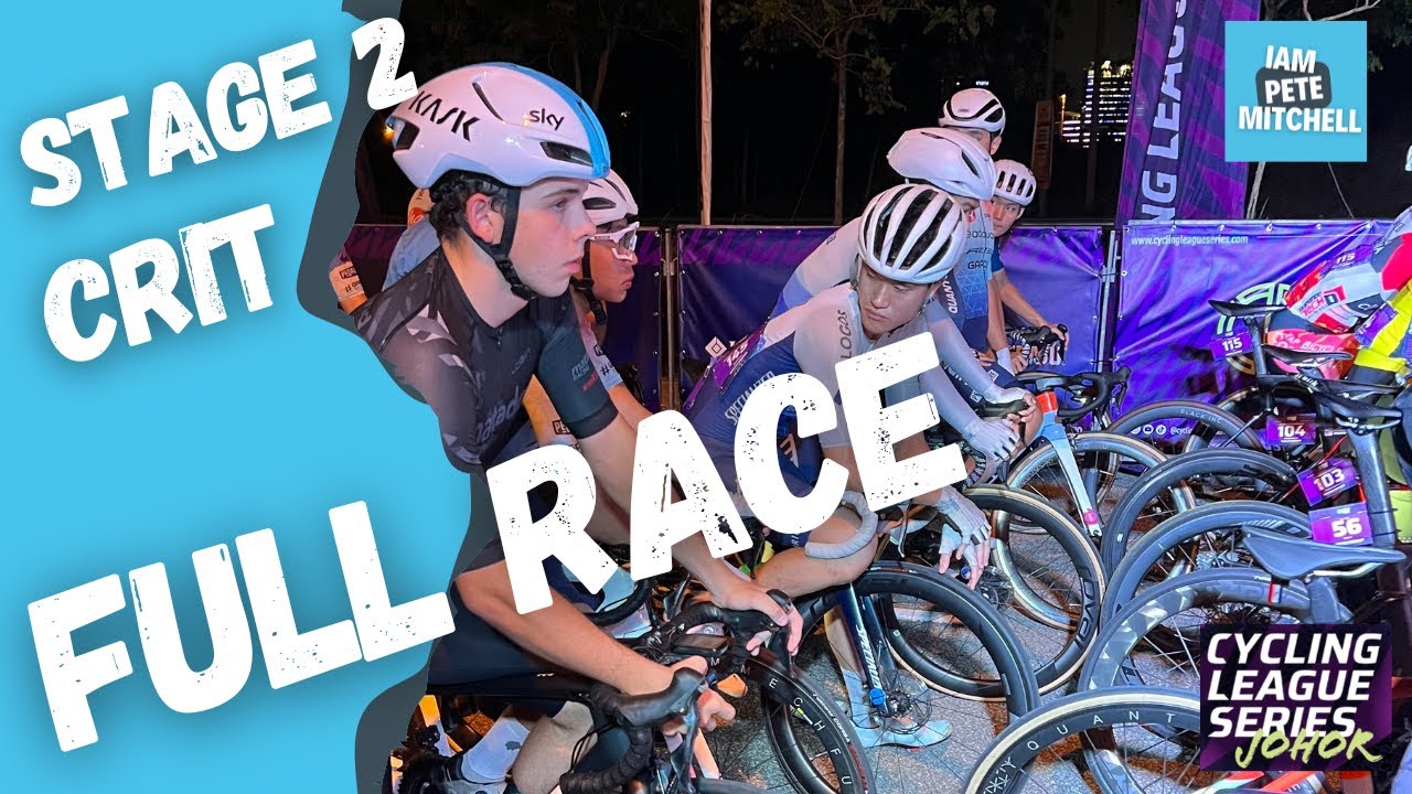 Cycling League Series: Unleashing Velocity in Stage 2's Crit Race ...