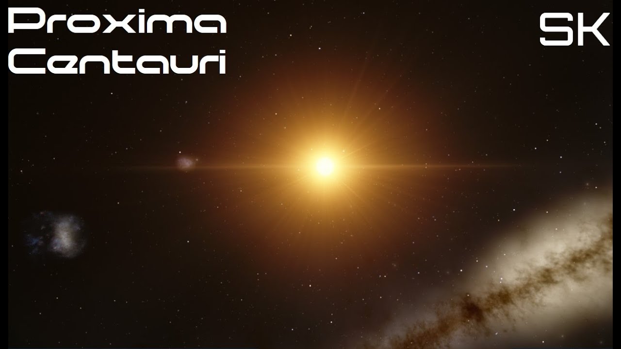 Proxima Centauri - Our nearest Red Dwarf neighbouring Star - YouTube