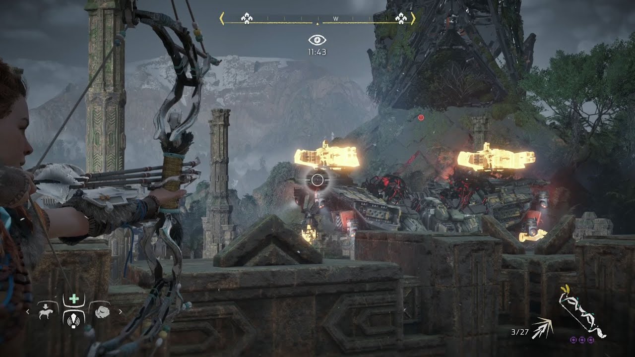 Horizon Zero Dawn - The Face of Extinction, final boss fight, no armor ...