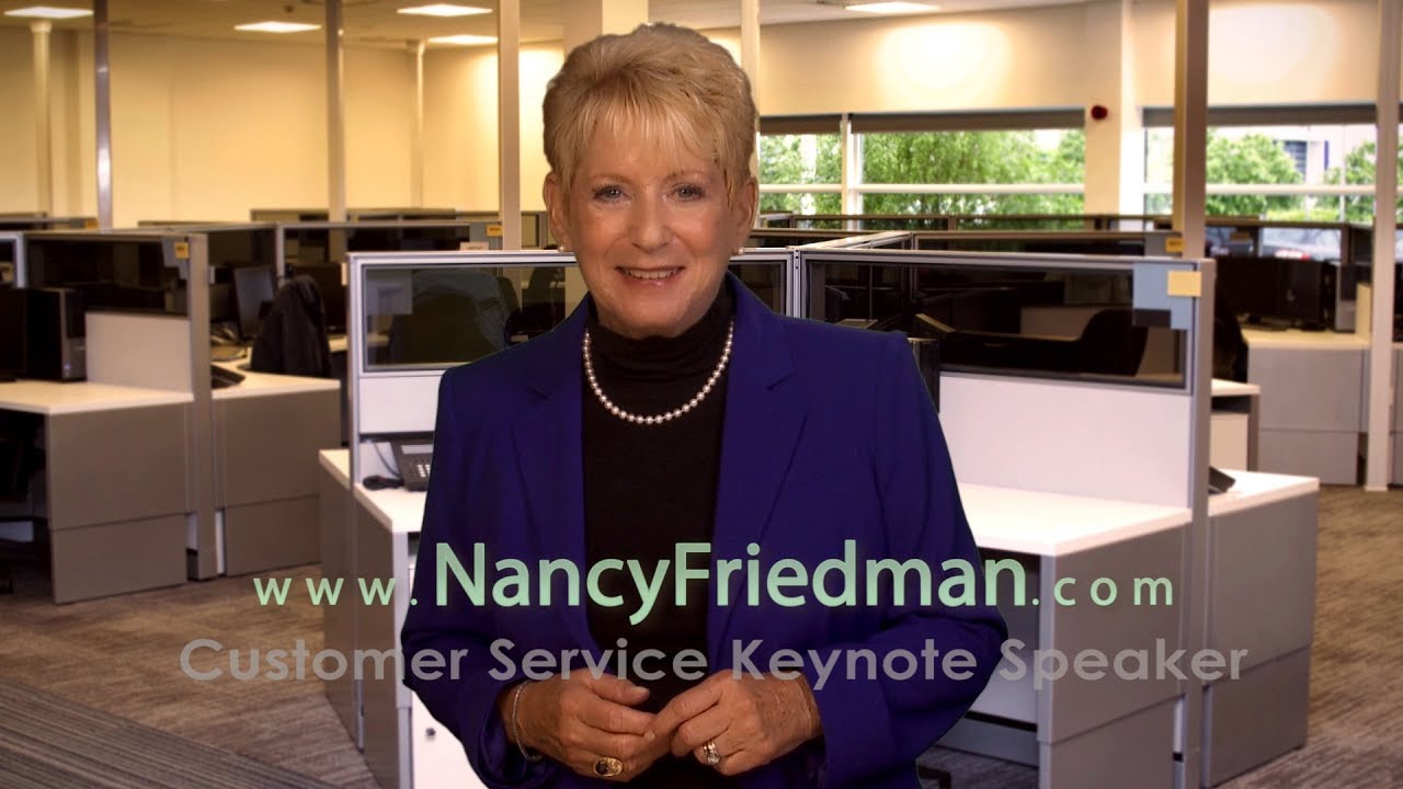 Great Service Starts with A Smile with Nancy Friedman, Telephone Doctor ...