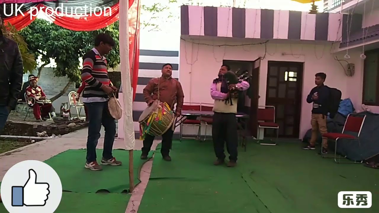 Dhol damau garhwali culture latest 2019 - YouTube