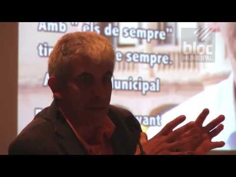 Acte final de capanya. Bloc municipal palafrugell endavant.