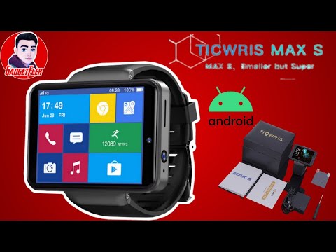 Ticwris Max S [Android Smartwatch]|GadgetFlex - YouTube