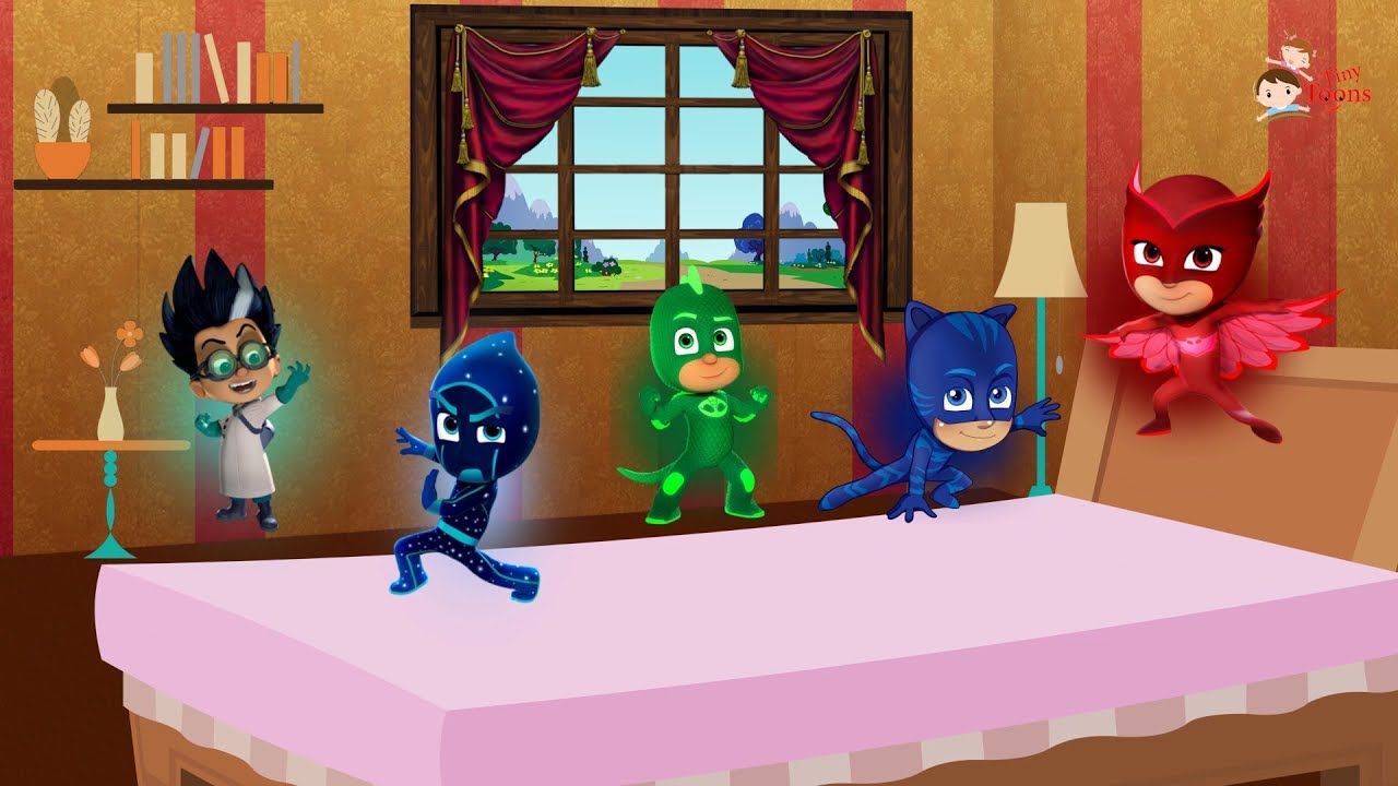 PJ Masks Song | Nursery Rhyme for Kids - YouTube