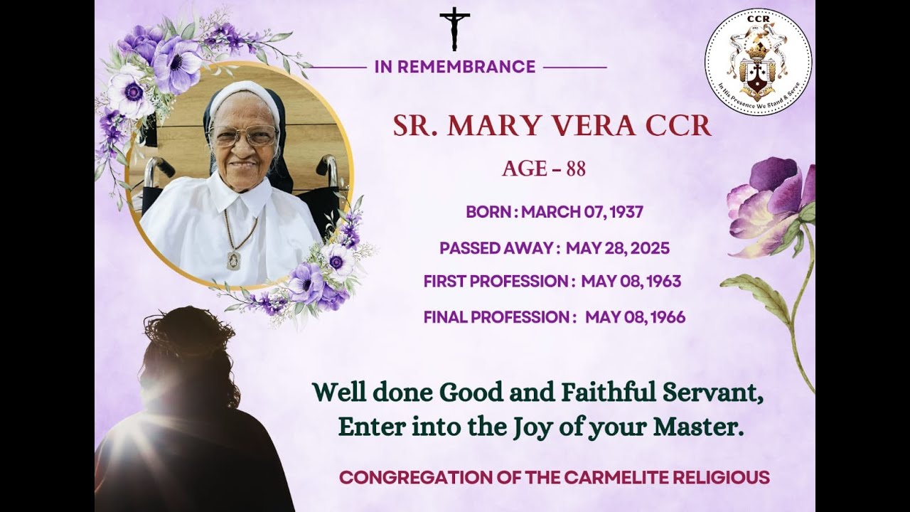 Sr. Mary Vera CCR (88) | Funeral - YouTube