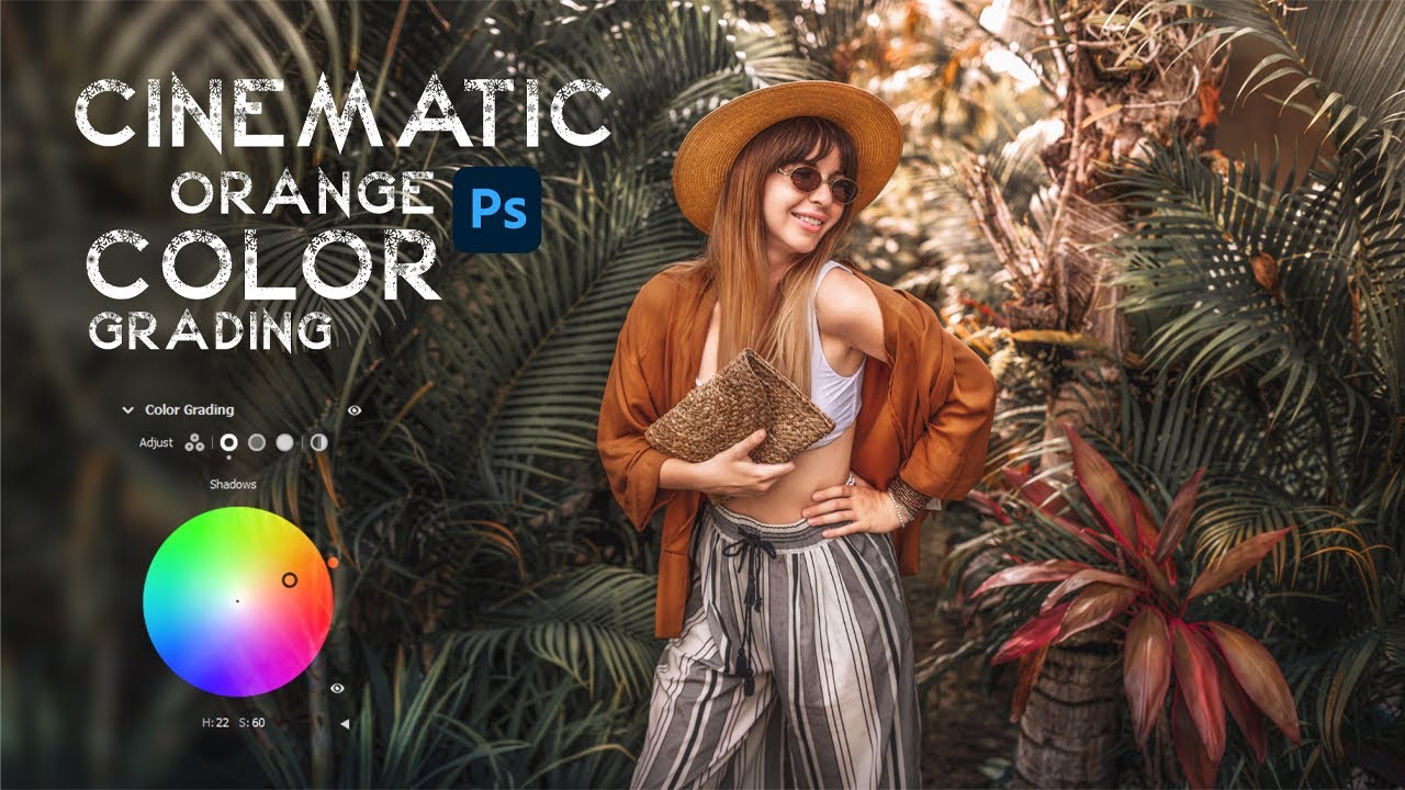 Cinematic Orange Color Grading in Photoshop CC 2021 - YouTube