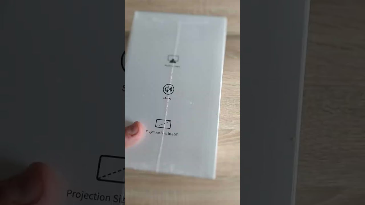 Podoor N5 Mini Projector - Packaging Box #short - YouTube