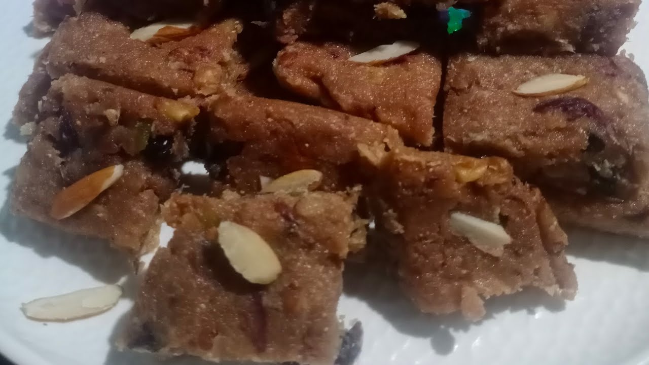 SINDHI sweet dish. khoya recipe /dry date mithai/sasu mom recipe - YouTube