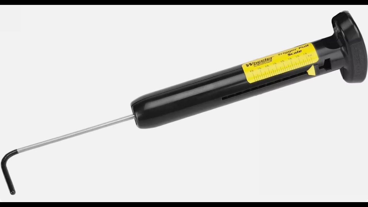 WHEELER Trigger Pull Scale - YouTube