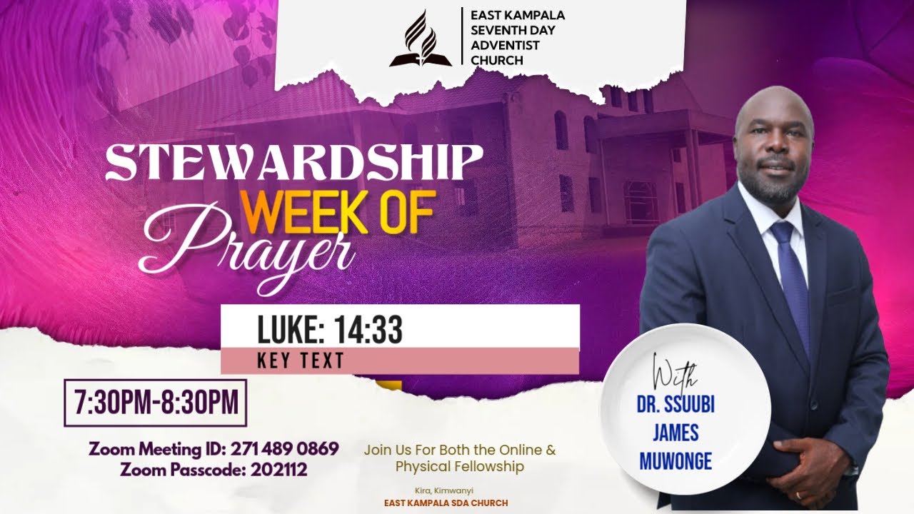 East Kampala SDA Church - Stewardship Revival Week-29th November 2024 ...