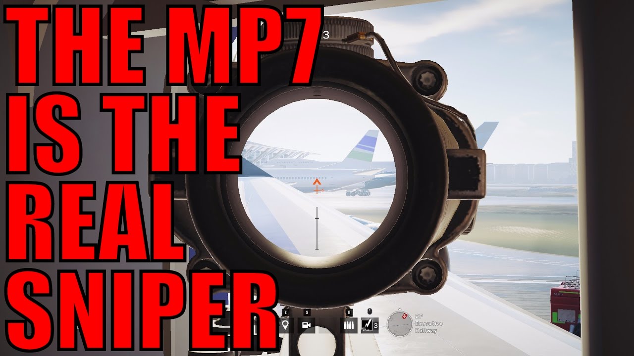 The MP7 is the real sniper! - Rainbow Six Siege - YouTube
