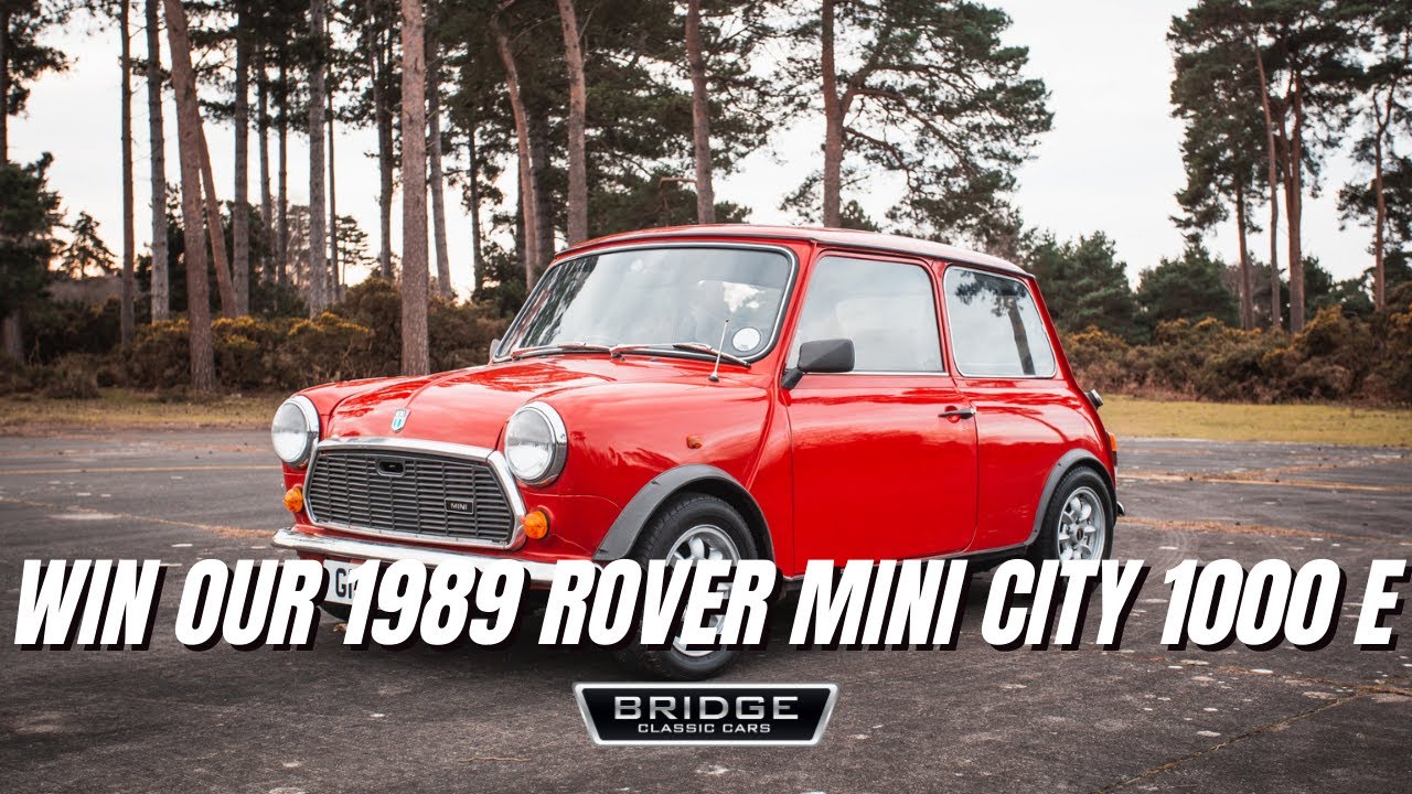 Enter to WIN our 1989 Rover Mini City 1000 E - YouTube