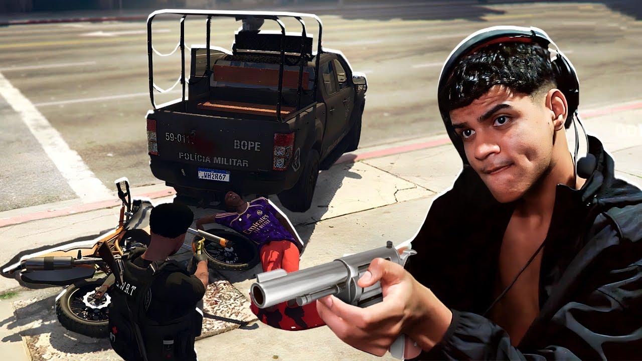 PITOCO DUGERA VIROU POLICIAL CORRUPTO no GTA RP - YouTube