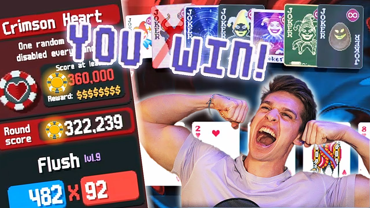 First Balatro Orange Stake Win - Checkered Deck Strategy - YouTube