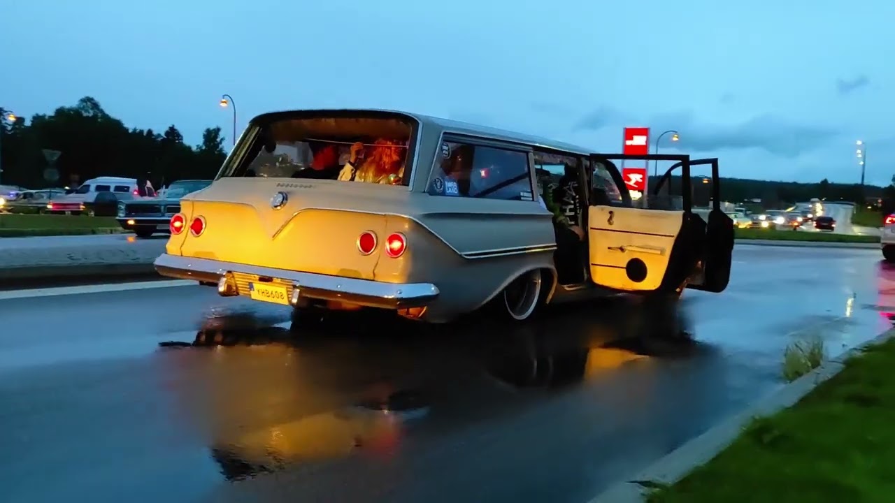 Classic Car Week 2022 raggare - YouTube