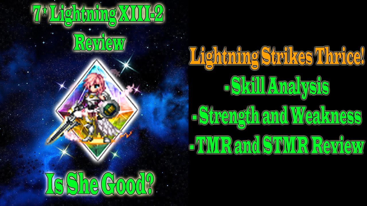 FFBE 7 Stars Lightning (FF XIII-2) Review: Lightning Strikes Thrice ...