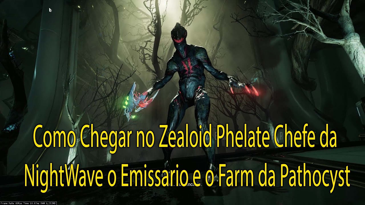 Warframe Como Chegar no Zealoid Phelate Chefe da NightWave o Emissario ...