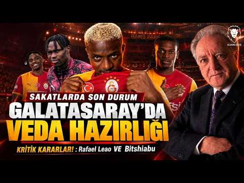 Galatasaray'da ERKEN VEDA PLANI! | Osimhen Seferberliği, Leao Durumu | Kocaelispor | Bitshiabu