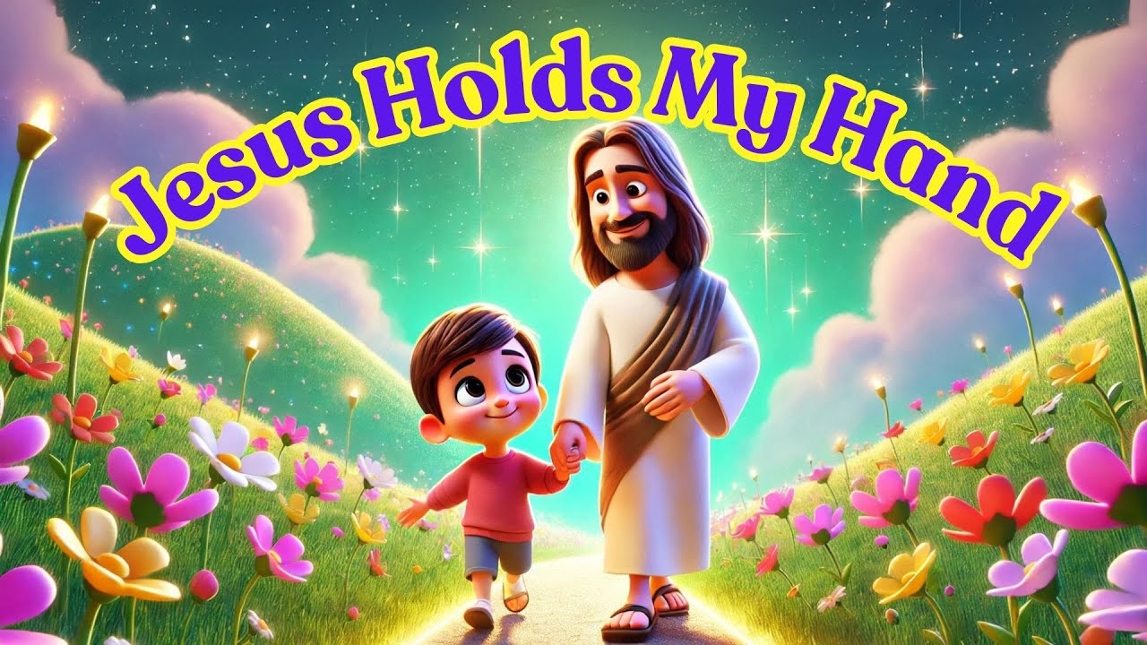 🎶 "Jesus Holds My Hand" – A Comforting Faith-Based Animated Song for ...