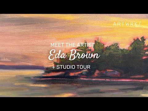 Meet the Artist + Studio Tour | Eda Brown - YouTube