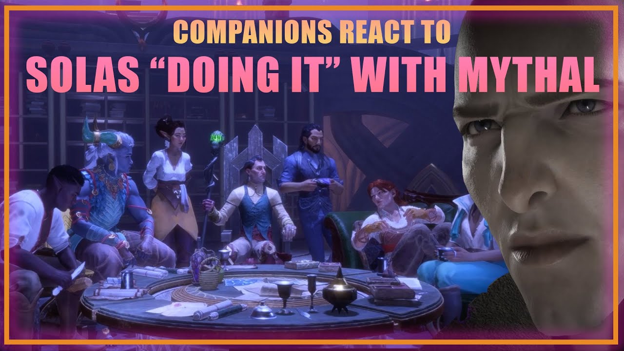 FUNNY! Bioware confirms that SOLAS AND MYTHAL WERE "DOING IT ...