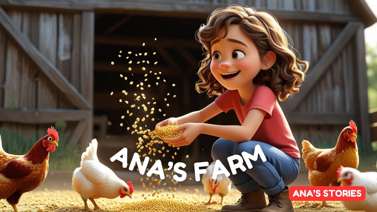 A Day in Ana’s Farm 🌞 | Fun Kids Song & Farm Adventure | Ana’s Musical ...