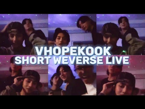 VHOPEKOOK short Weverse live together! - YouTube