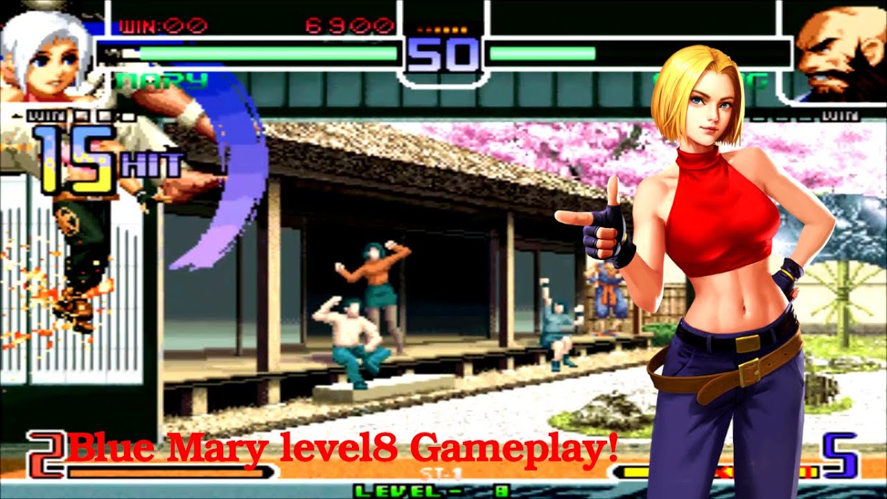 Blue Mary level8 Gameplay! - YouTube