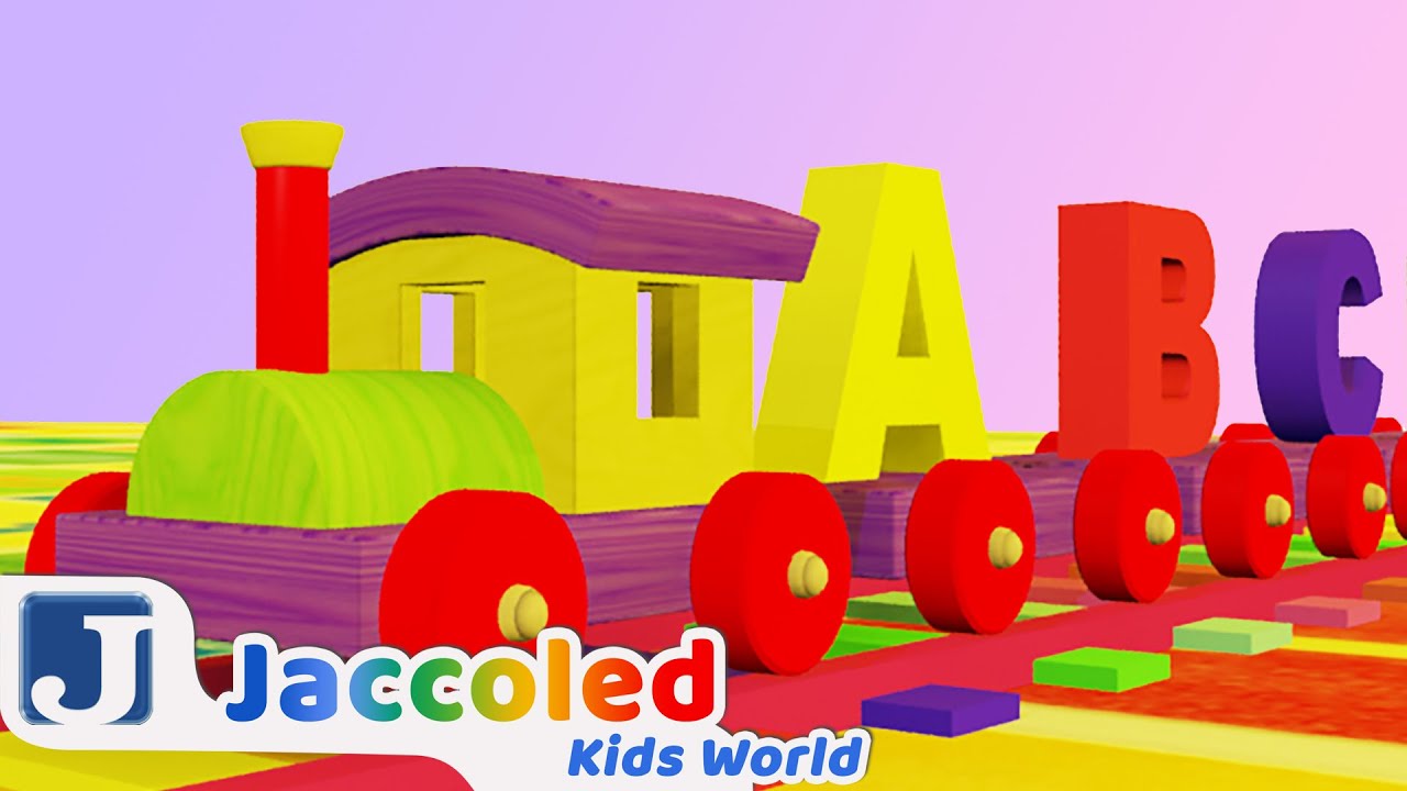 🚂 ABC song for kids - Alphabet Train 🚂 | Jaccoled Kids World Nursery ...