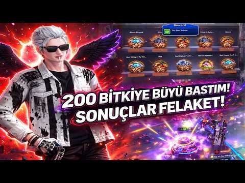 200 BİTKİYE BÜYÜ BASTIM! SONUÇLAR İNANILMAZ ÇIKTI! 😱🔥 #mstar