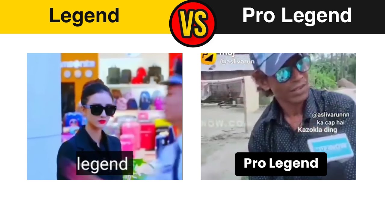Legend Vs Pro Legend 😎🔥 || Girls vs Boys || Boys vs Girls #memes - YouTube