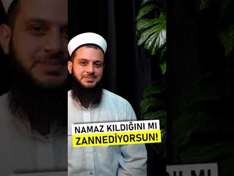 Namaz Kıldığını mı Zannediyorsun! #shorts