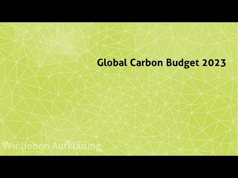 Global Carbon Budget 2023 - YouTube