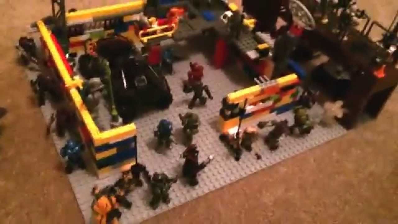lego custom halo unsc base. - YouTube
