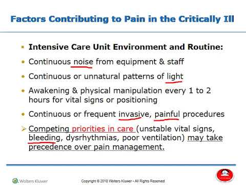 3- Relieving Pain and Providing Comfort (Critical Care Nursing) - YouTube
