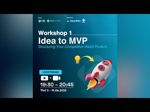 [Saga Hackathon] Workshop 1: Bí kíp “build” MVP đúng gu BGK và tiến thẳng vào chung kết! - YouTube