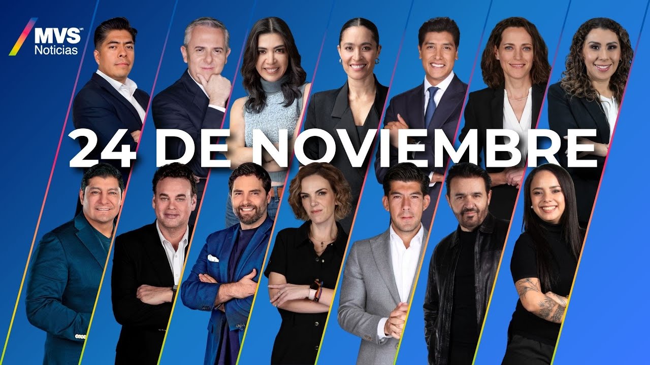 MVS Noticias | 24 de Noviembre | Transmisión completa - YouTube